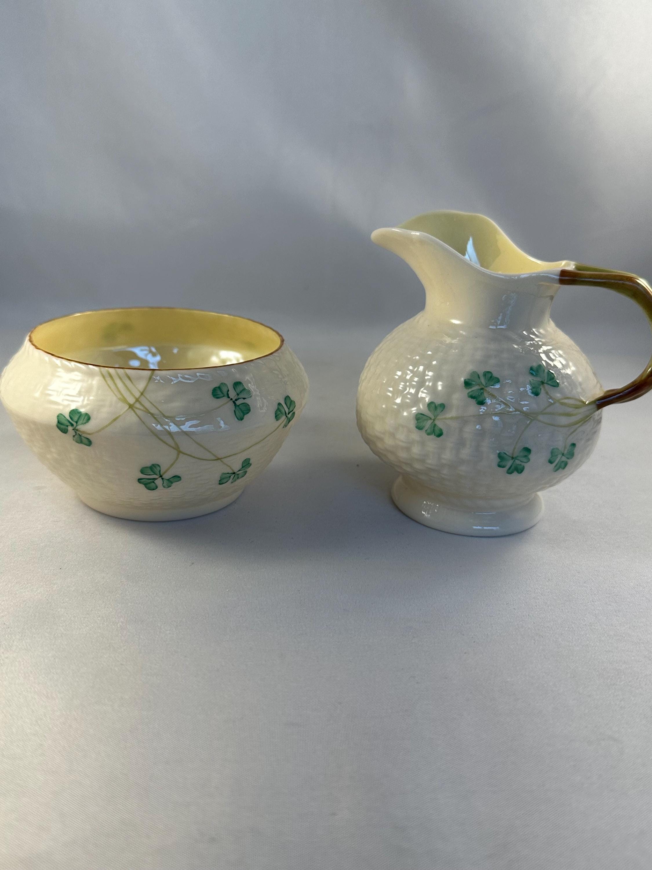 Belleek Shamrock China Collection - Etsy
