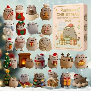 Pusheen Christmas Advent Calendar - Etsy