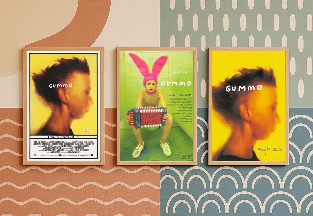 Gummo Classic Movie Poster | High Quality Canvas Print | Vintage Movie ...