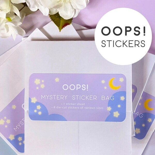 Oops Stickers - Etsy