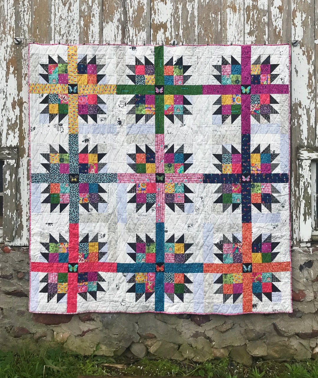 Beary Happy -- PDF Quilt Pattern - Etsy