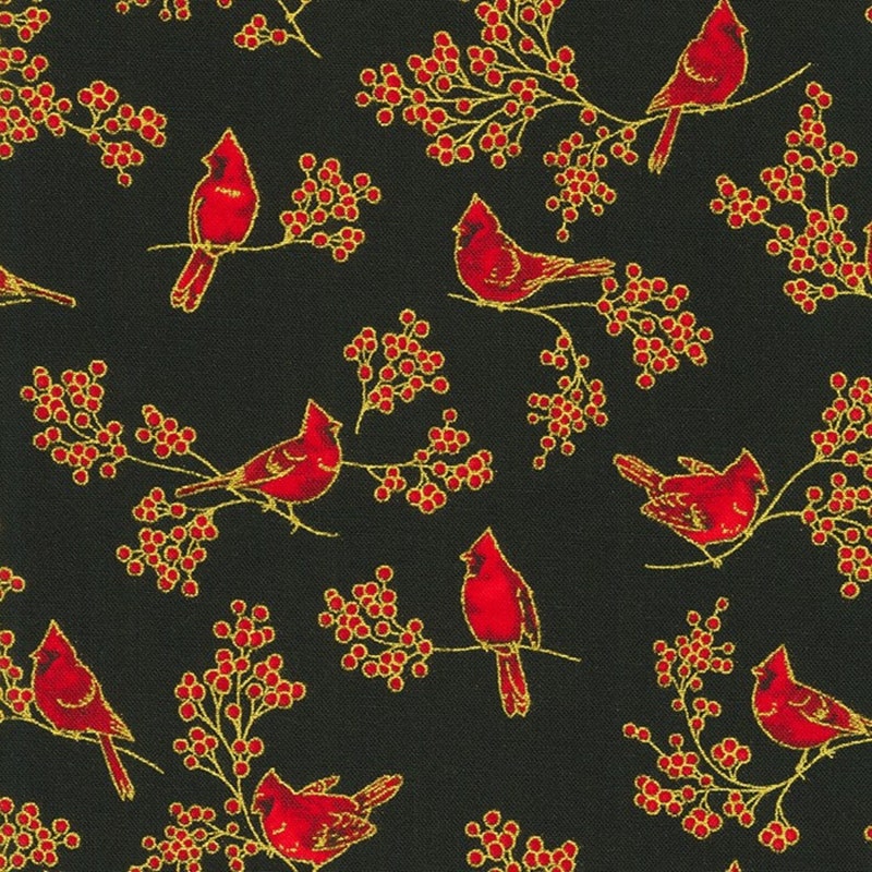 Cardinal Fabric - Etsy Canada