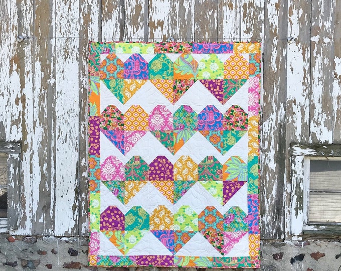 Heart to Heart quilting Pattern BY: Southwind Designs SWD-604 - Etsy