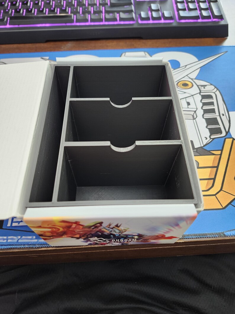 Gundam Card Game Booster Release Storage Box Organizer - Etsy