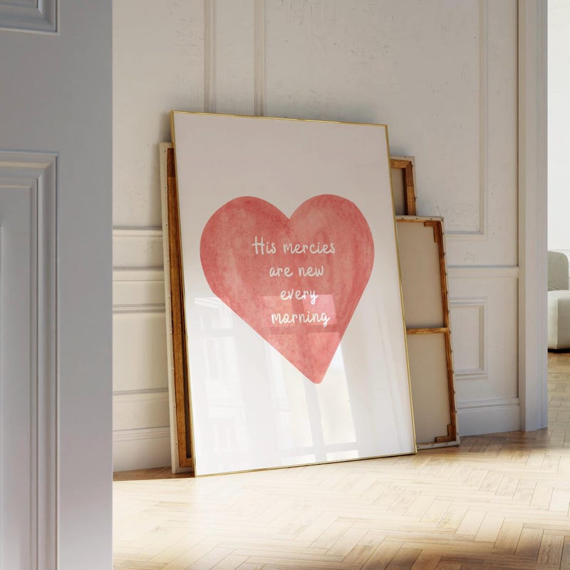 His Mercies Are New Every Morning - Etsy