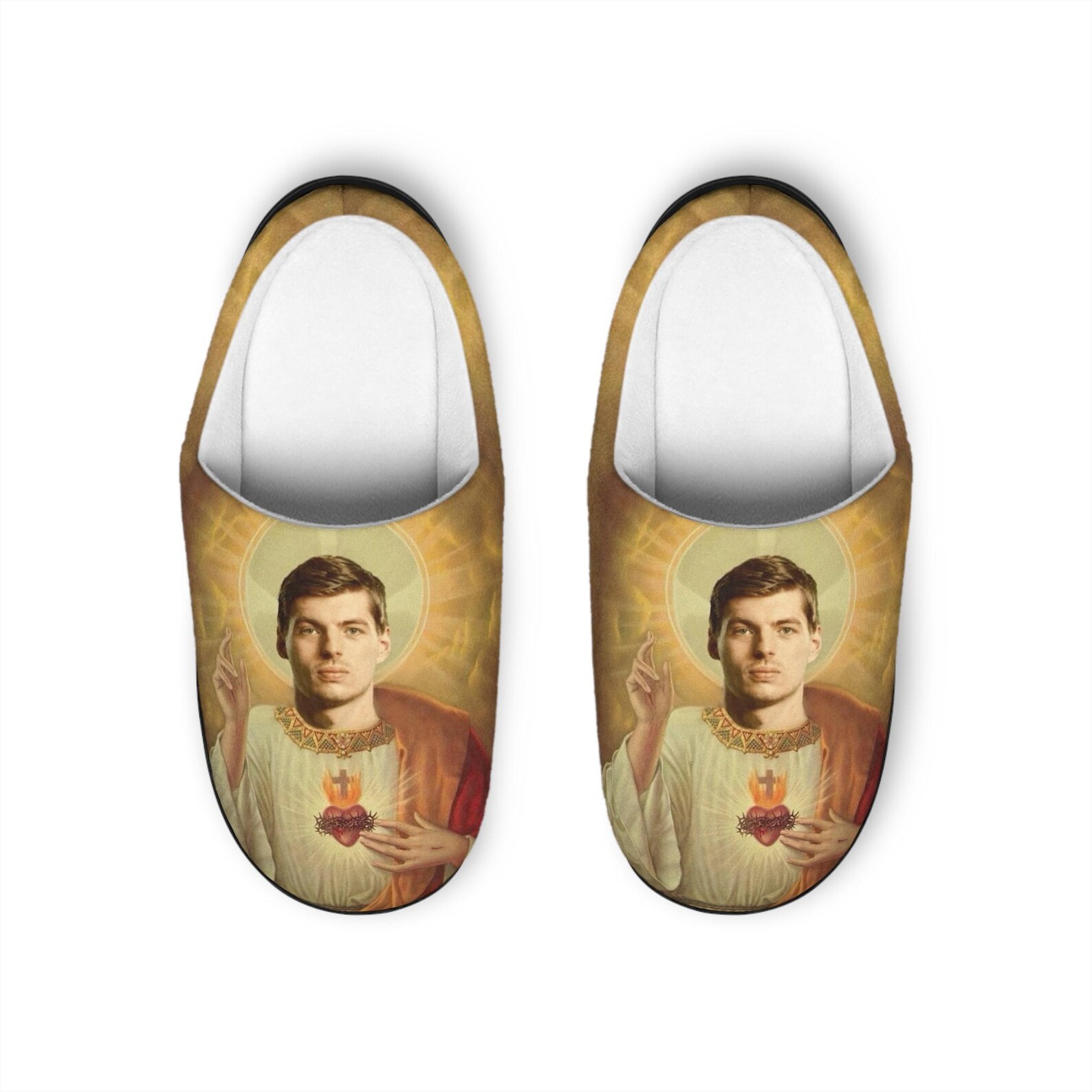 Max Verstappen Saint Red Bull Racing F1 Women's Indoor Slippers - Etsy