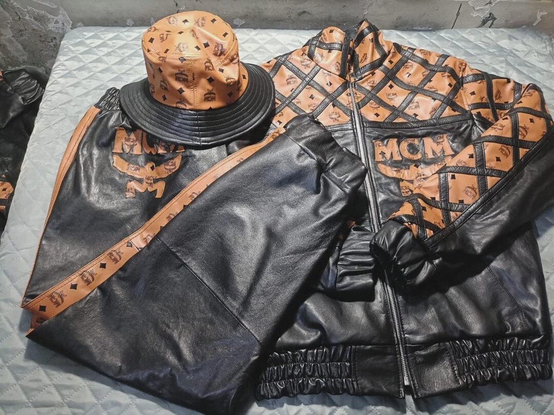 Handmade MCM Leather Suit Mcm Motorcycle Leather Suit MCM Moto Suit Men ...