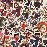 Ace Attorney Stickers (court, AA3, Maya Fey) - Etsy