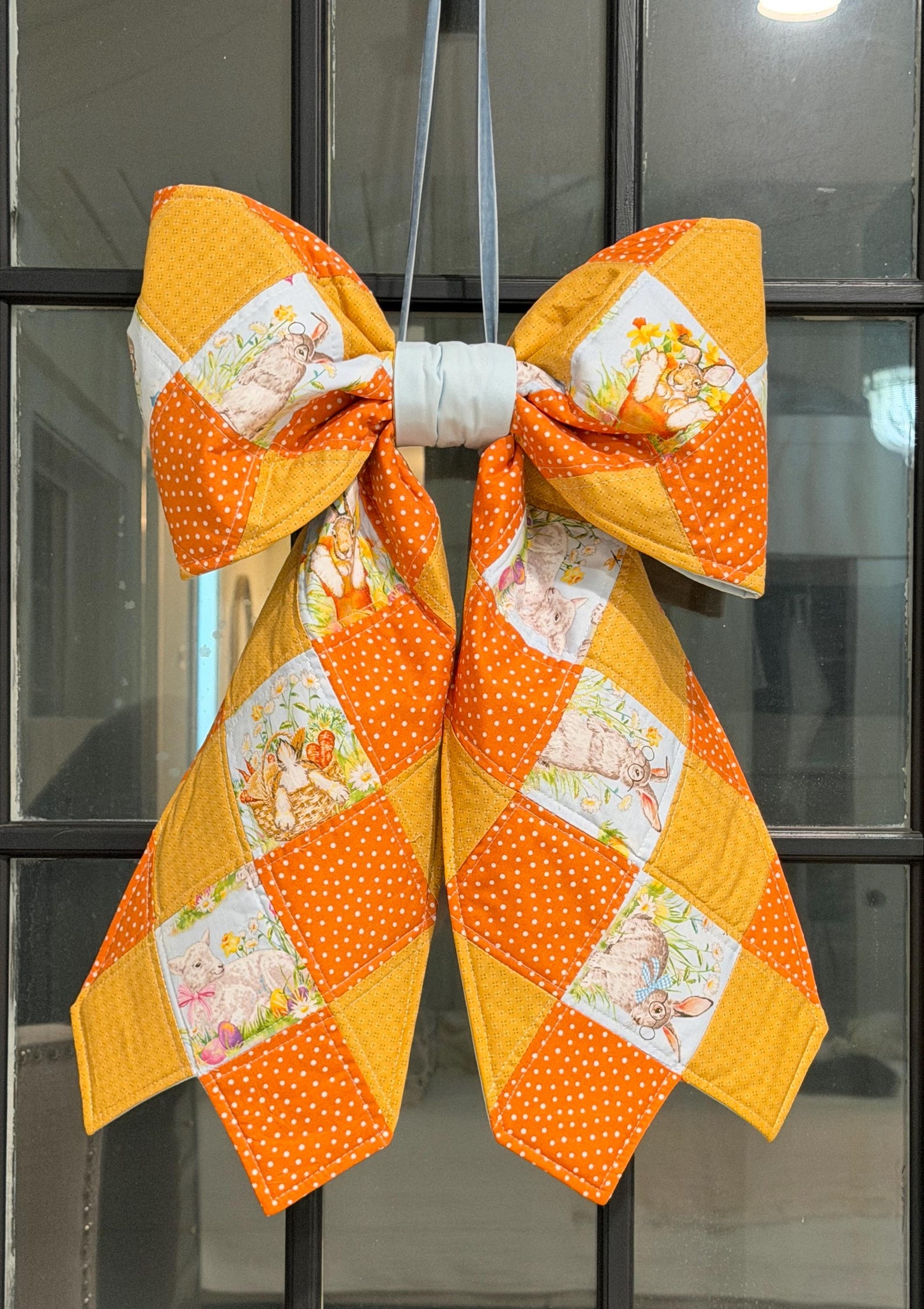Large Patchwork Bow Pattern PDF, Sewing Pattern Large Bow Step by Steps ...