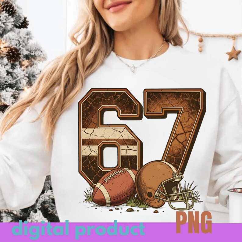 Football 67 Six Seven Meme Funny 6-7 Drip PNG , Football Humor Png ...