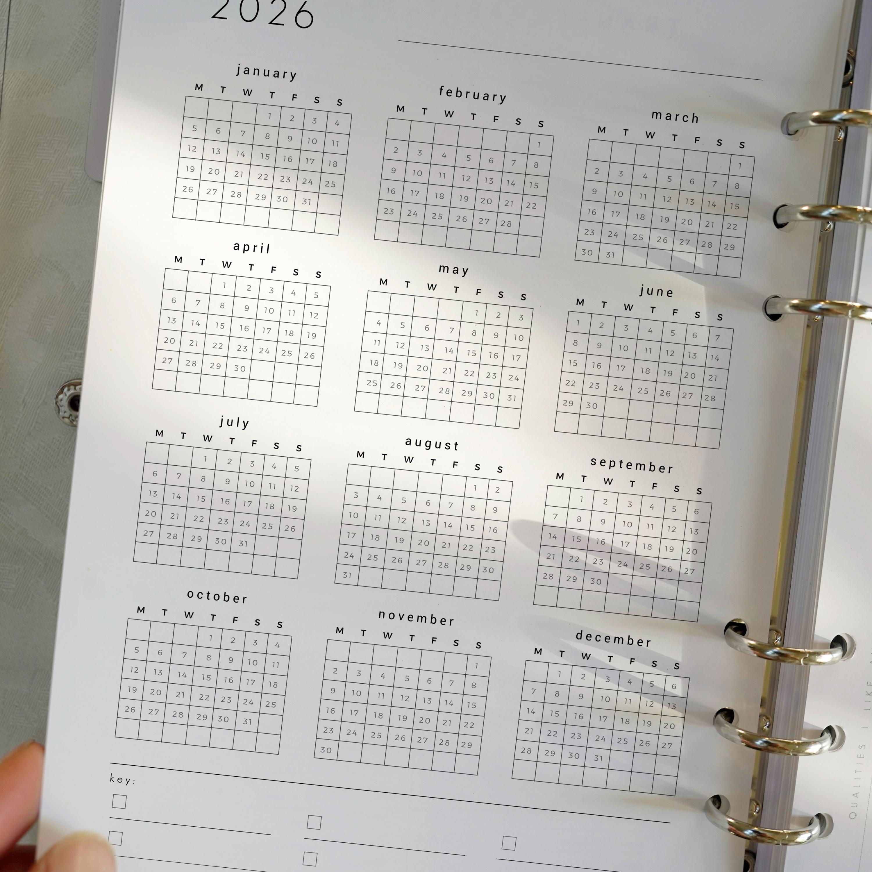 2026 Habit Tracker - Year in Pixels, Yearly Tracker, Annual Goal ...