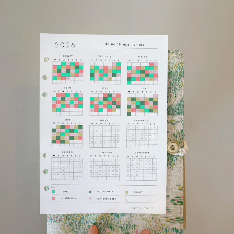 2026 Habit Tracker - Year in Pixels, Yearly Tracker, Annual Goal ...