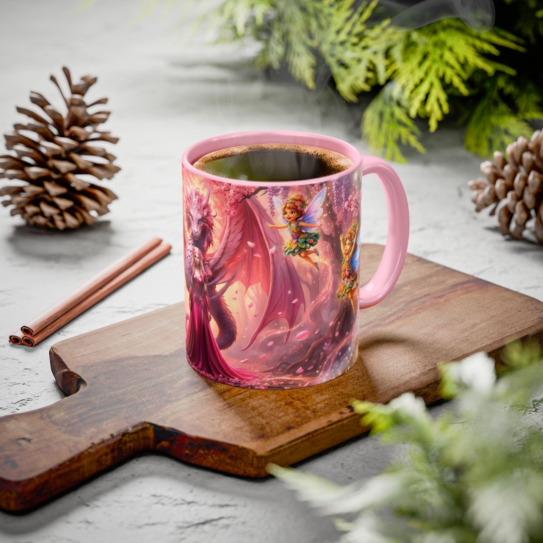 Vibeon, Miria & the Fairy Trio Mug - Etsy