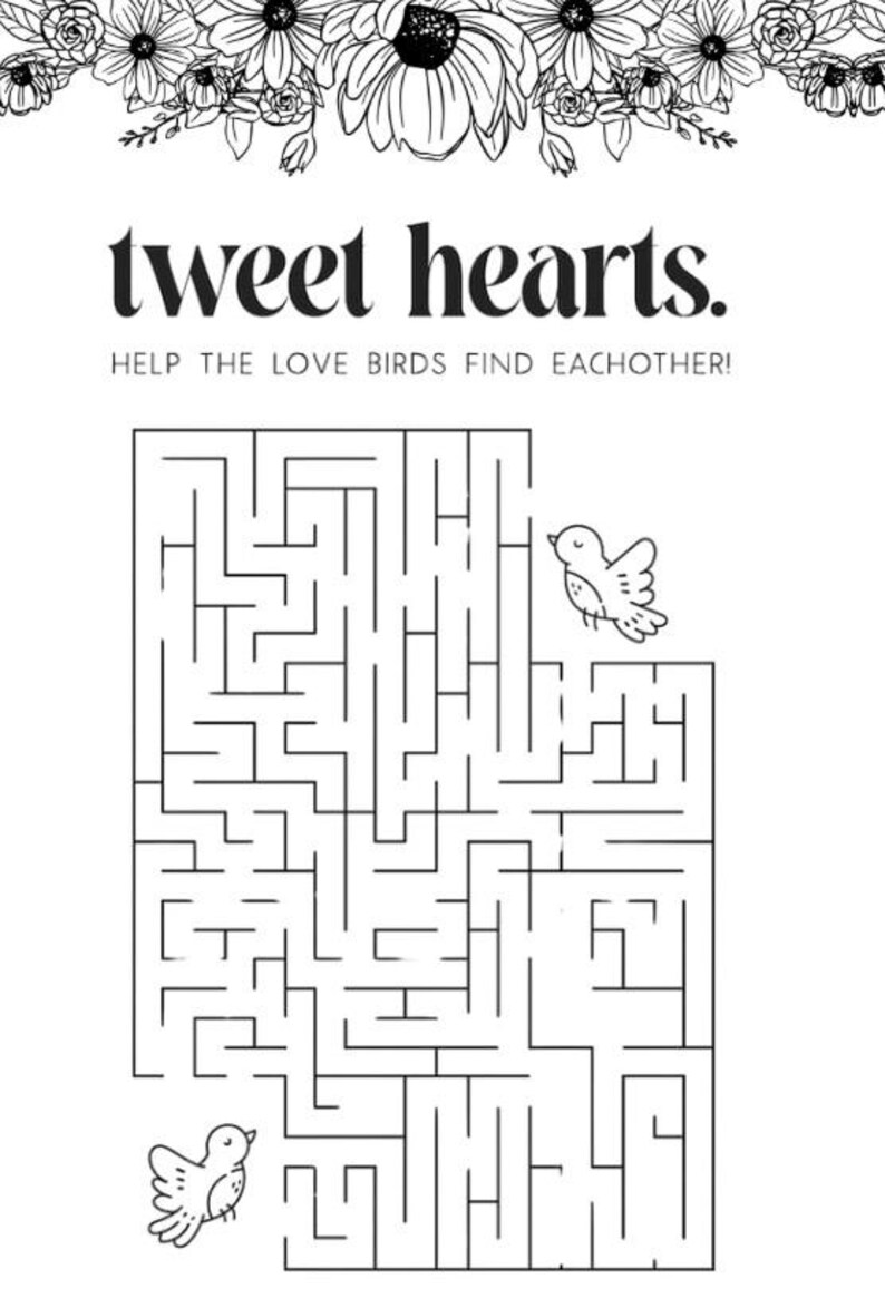Wedding Activity & Coloring Book - Etsy
