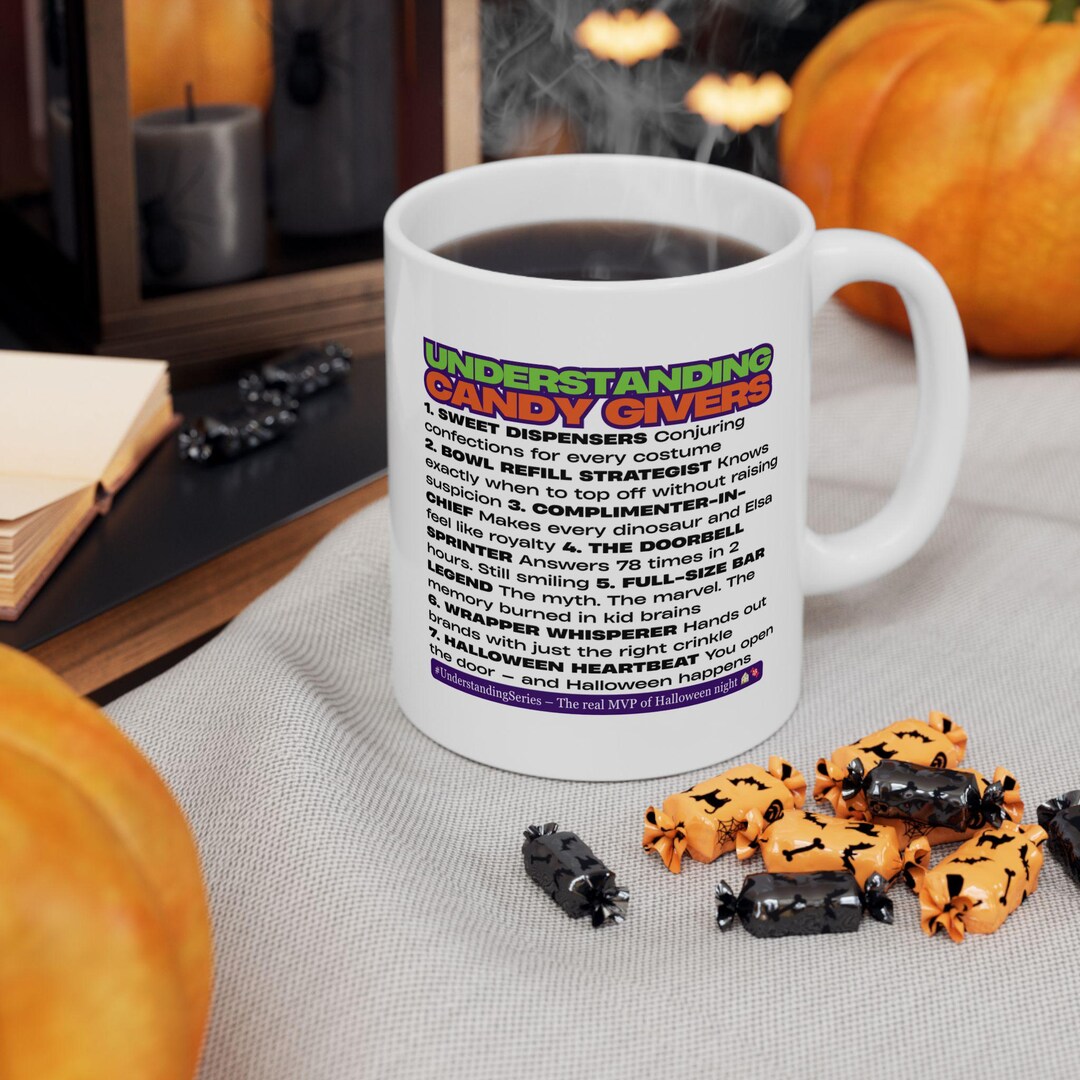 Funny Halloween Mug: Candy Giver Appreciation Gift - Etsy