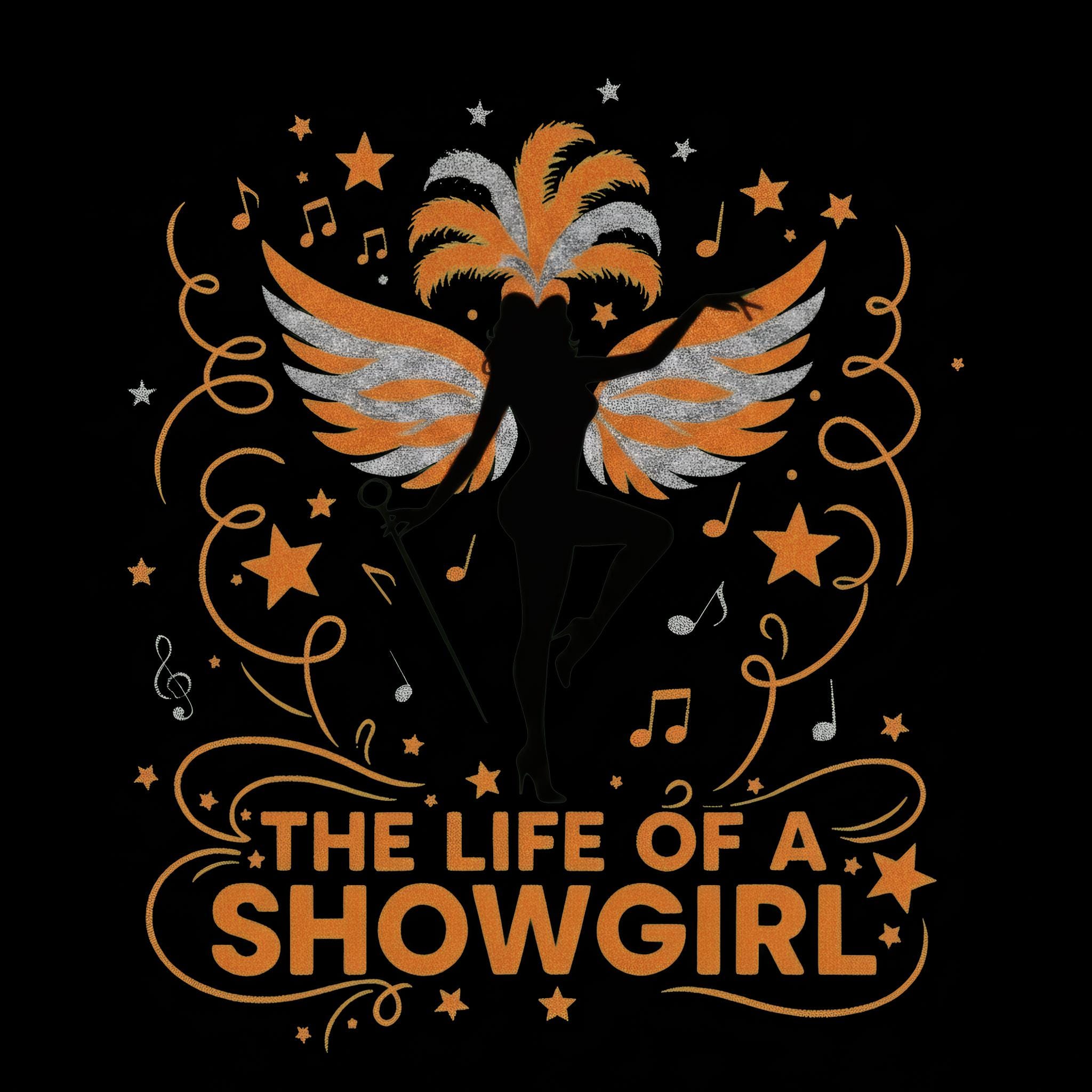 Showgirl PNG Designs Bundle: Concert Outfit, Mugs, Totes (digital ...