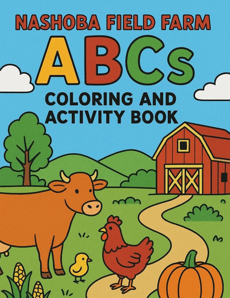Nashoba Field Farm Abcs - a Coloring, Letter Practice, and Activity ...