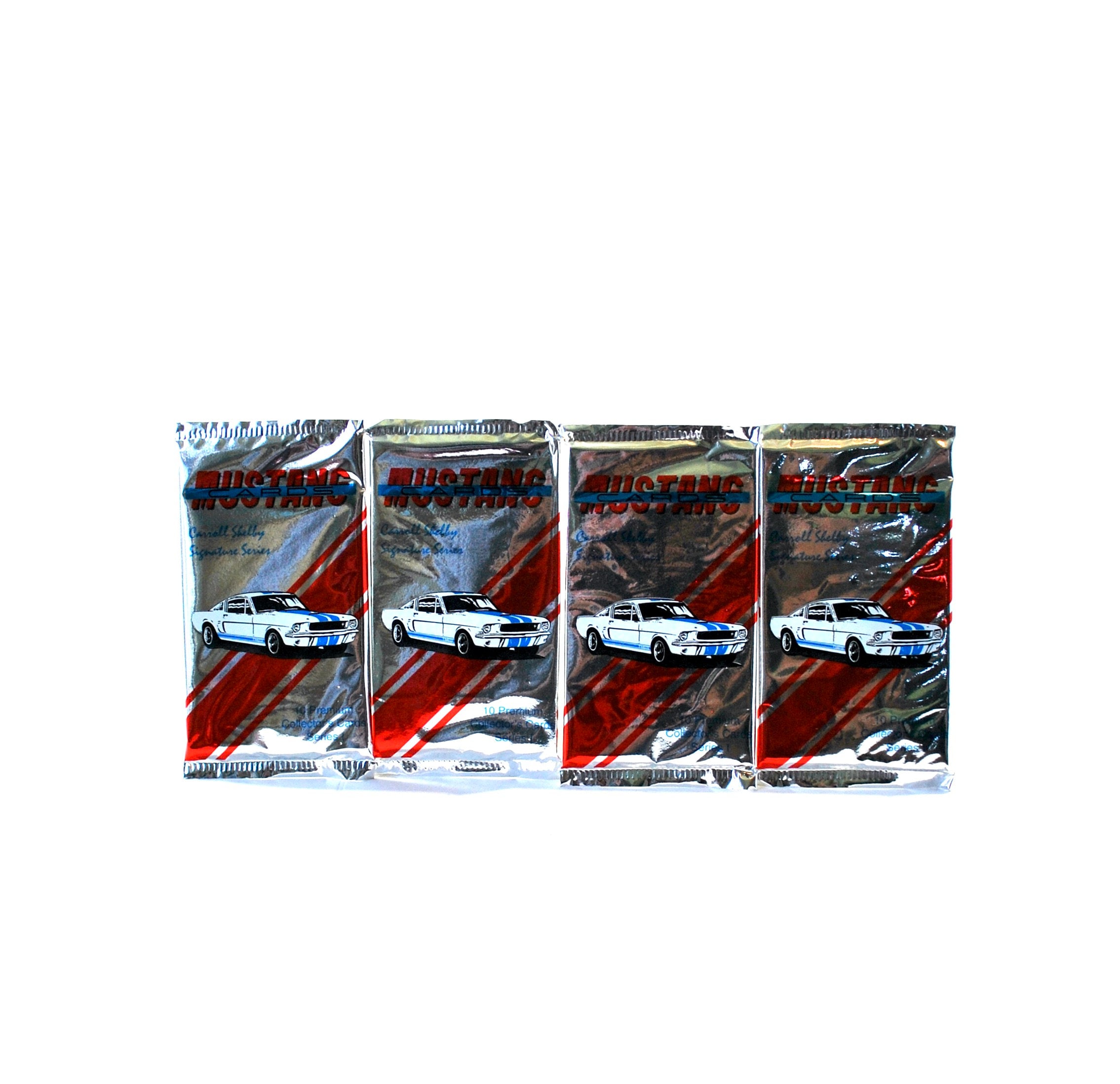 3 Packs Ford Mustang Trading Cards Carroll Shelby Signature Series ...