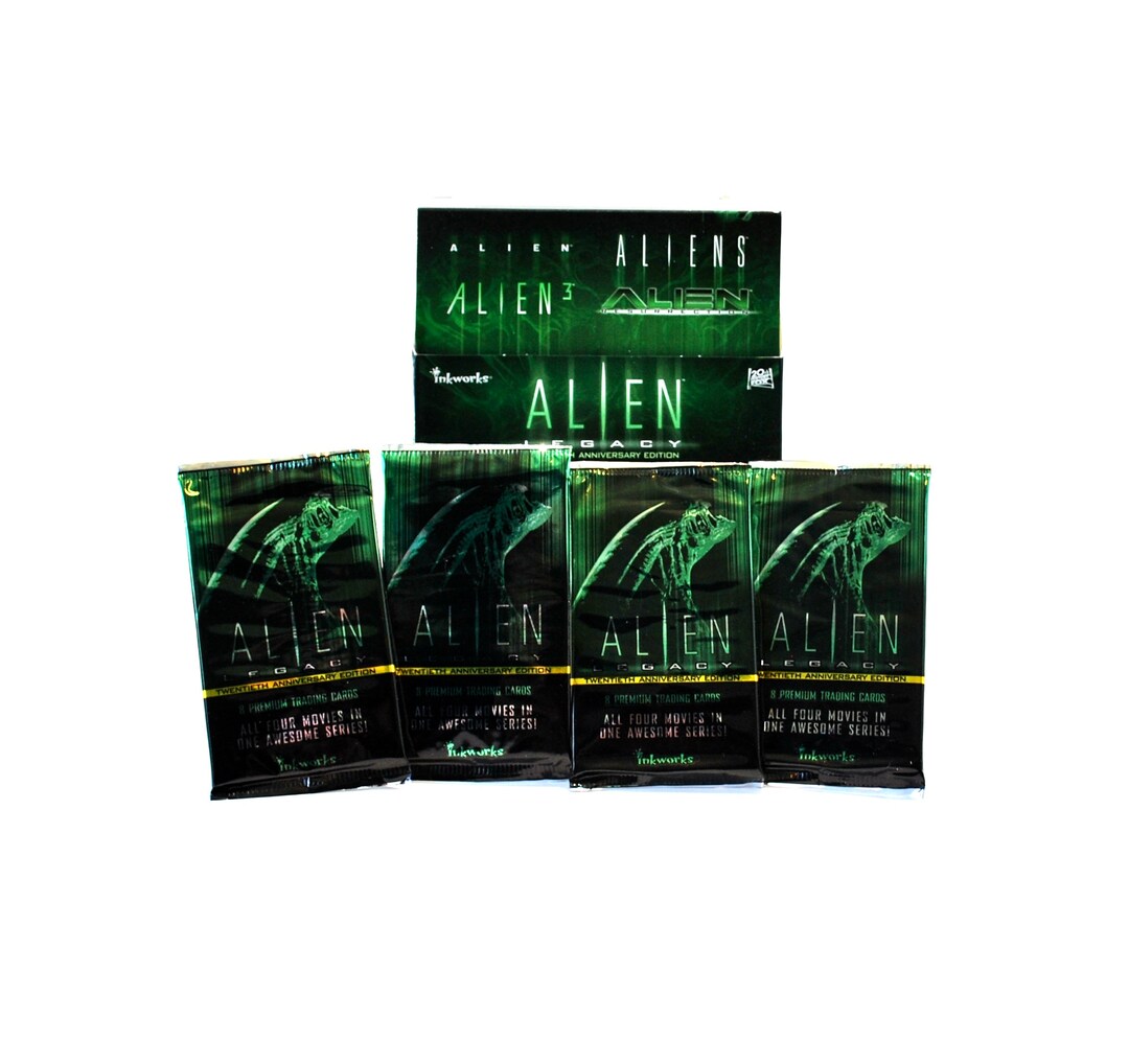 4 Packs Alien Legacy Trading Cards by Inkworks 1998 Sigourney Weaver - Etsy