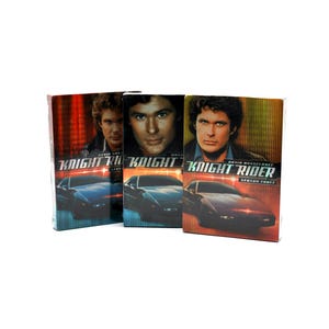 Sealed Knight Rider DVD Box Sets Seasons 1-3 David Hasselhoff & K.I.T.T ...