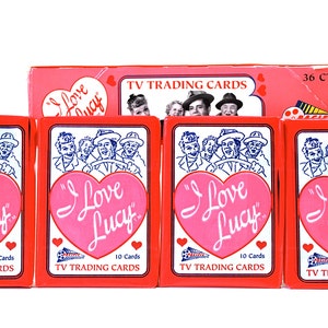 4 Packs of I Love Lucy Trading Cards 1991 Lucille Ball - Etsy