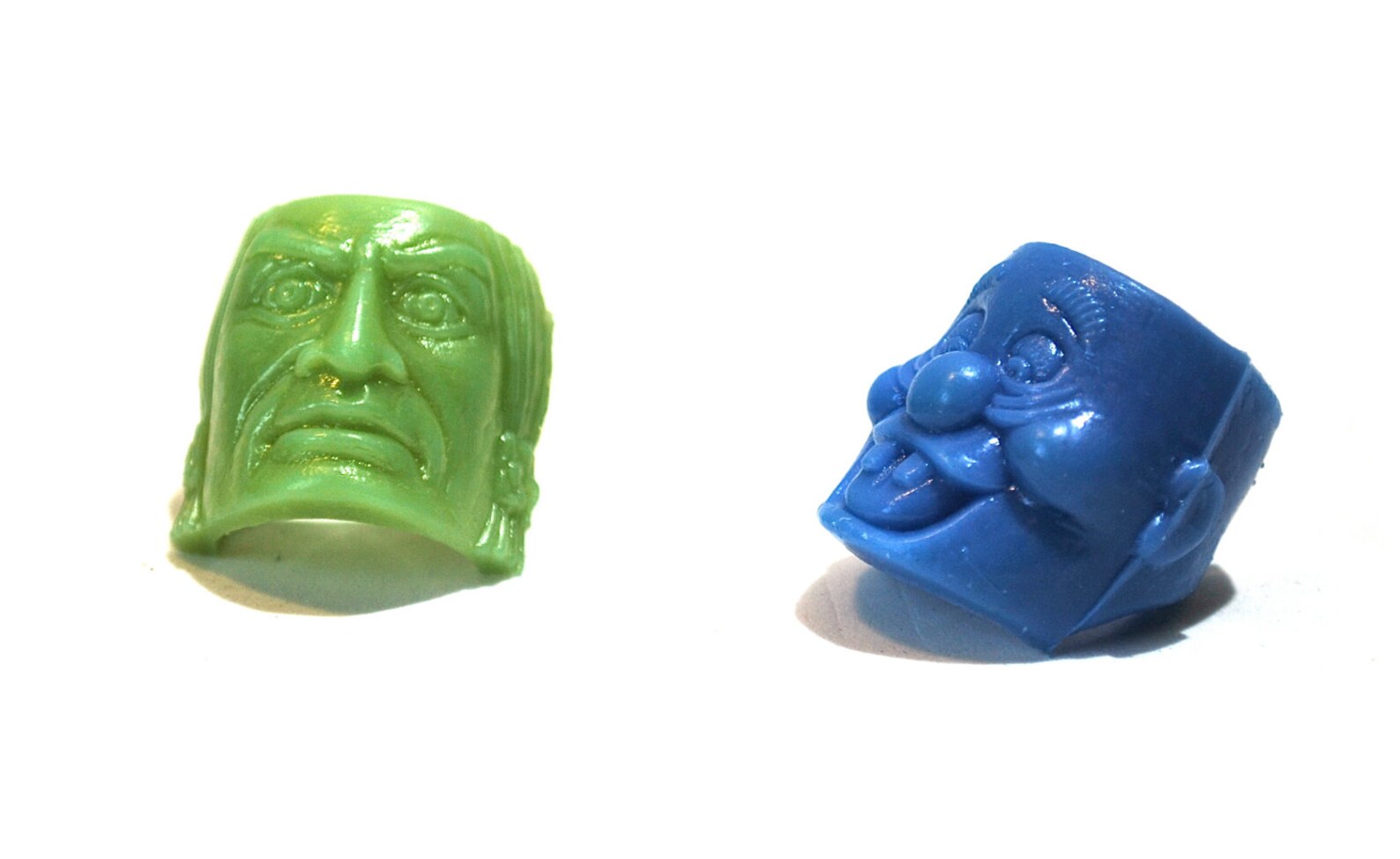 Oddball Goofy Monster Rings Set of 4 - Etsy