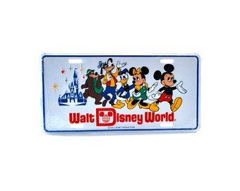 Minnie Mouse License Plate - Etsy