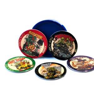 Rat Fink Pog Collection With Container Hawaii Local Boyz - Etsy