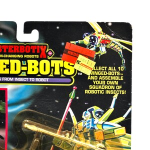 Masterbotix Winged-bots Changes From Insect to Robot Trendmasters 1992 ...