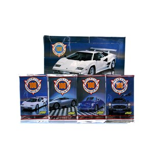 4 Packs of 100 Dream Cars Trading Cards Collector's Series 1 Vintage ...