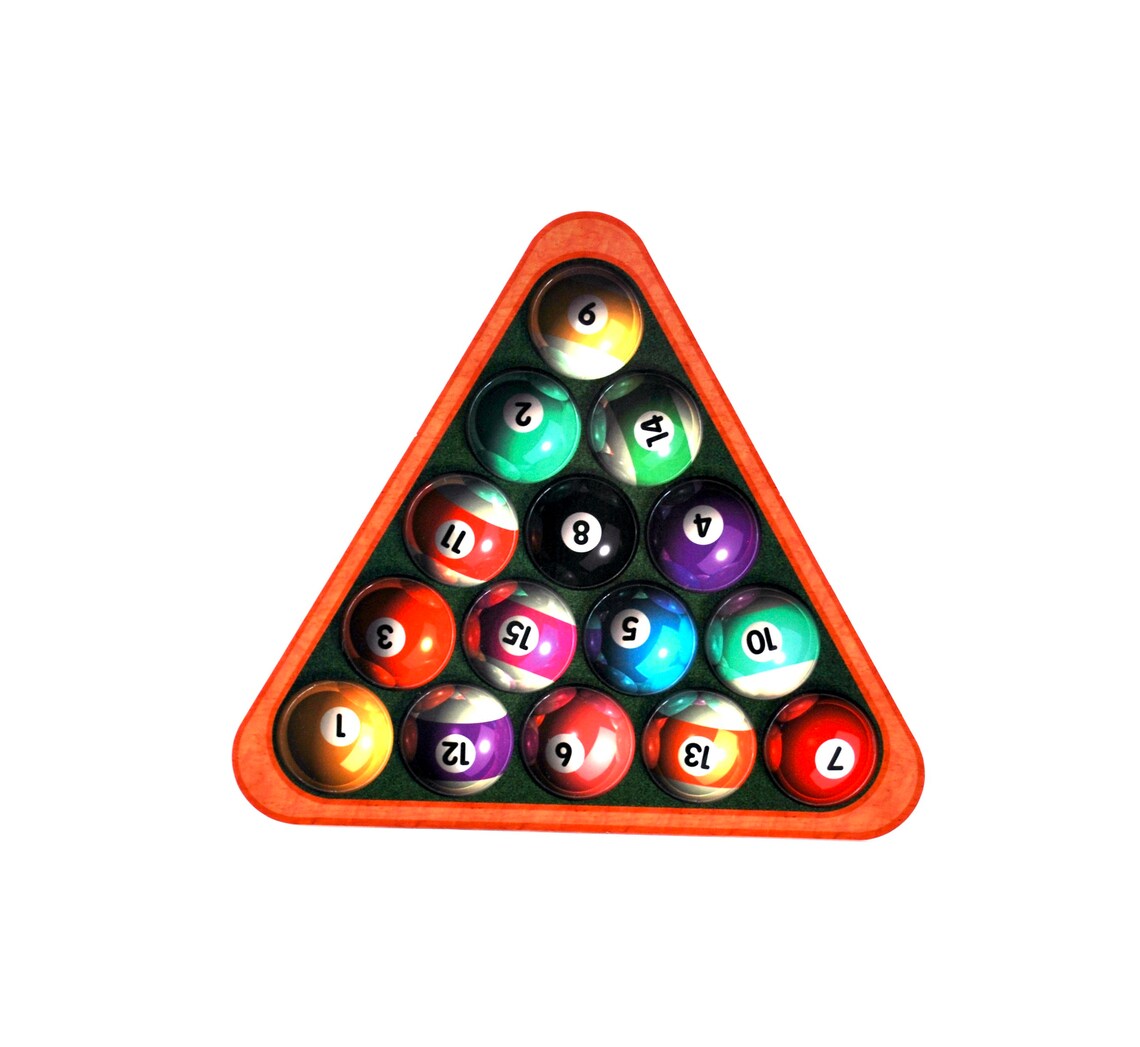 Billiard Ball Pog Set Jots Pool Milk Caps Slammer Pogpourri - Etsy Canada