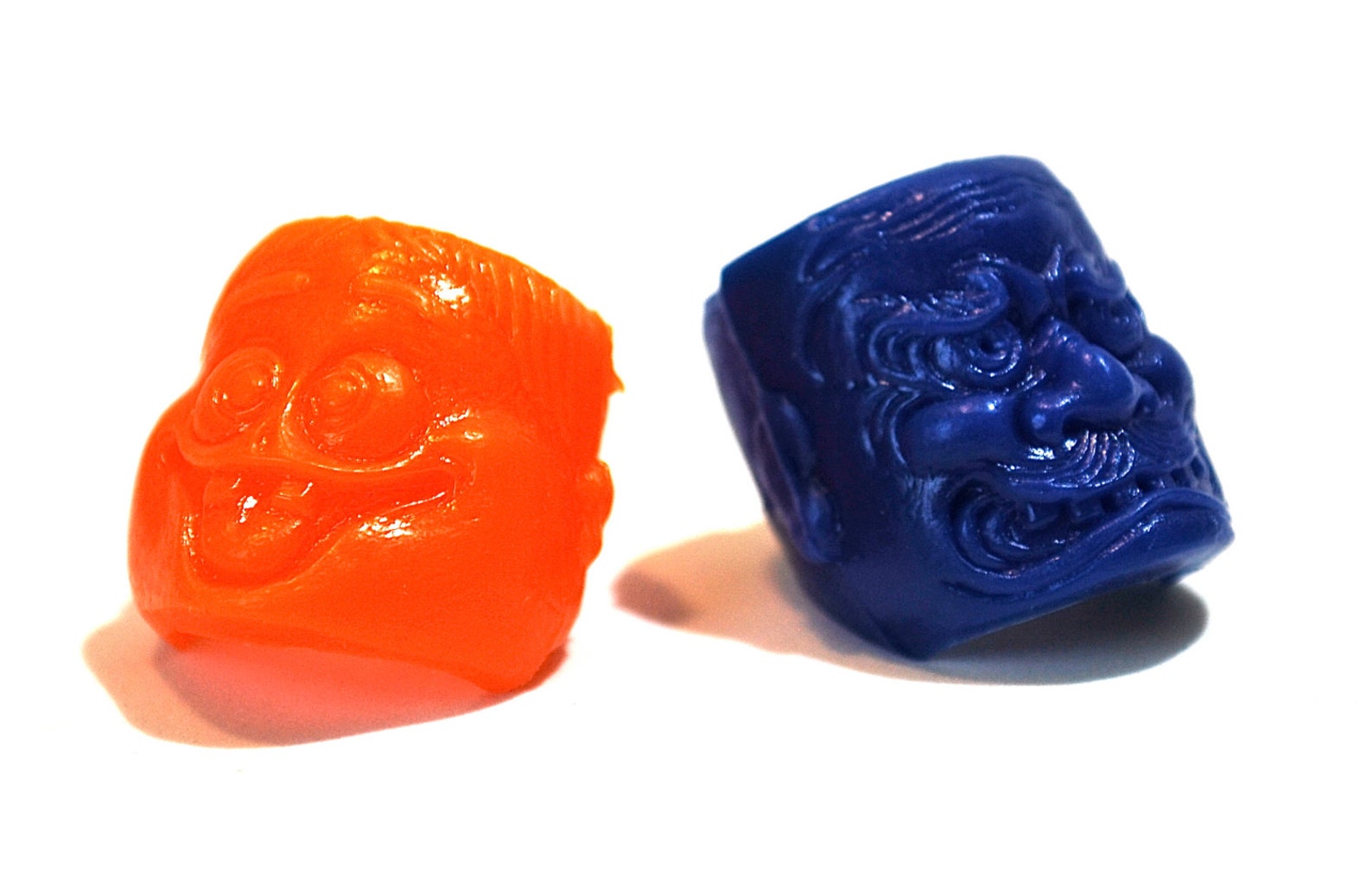 Oddball Goofy Monster Rings Set of 4 - Etsy