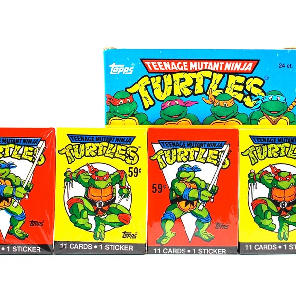 Ninja Turtles Cards - Etsy