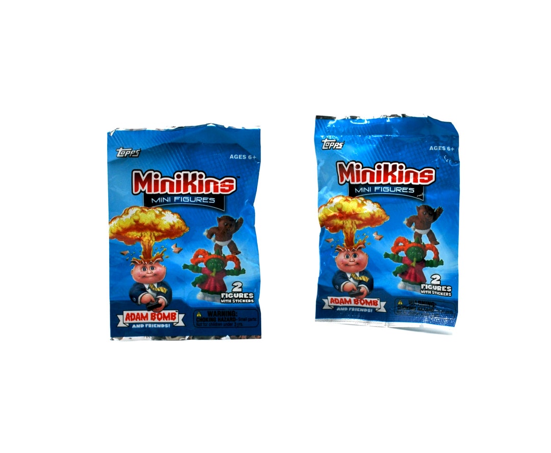 2 Packs Garbage Pail Kids Minikins by Topps Series 1 Adam Bomb ...