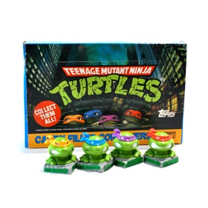 Teenage Mutant Ninja Turtles Candy Containers Set of 4 Topps Candy 1991 ...
