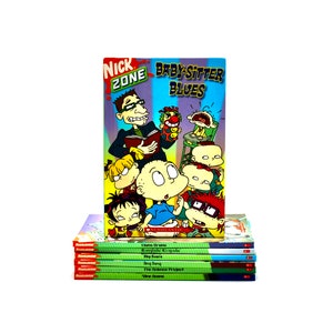 Nickelodeon Nick Zone Book Collection Jimmy Neutron, Fairly Odd Parents ...