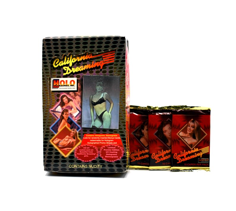 3 Packs California Dreaming Trading Cards 10 Cards per Pack Look for ...