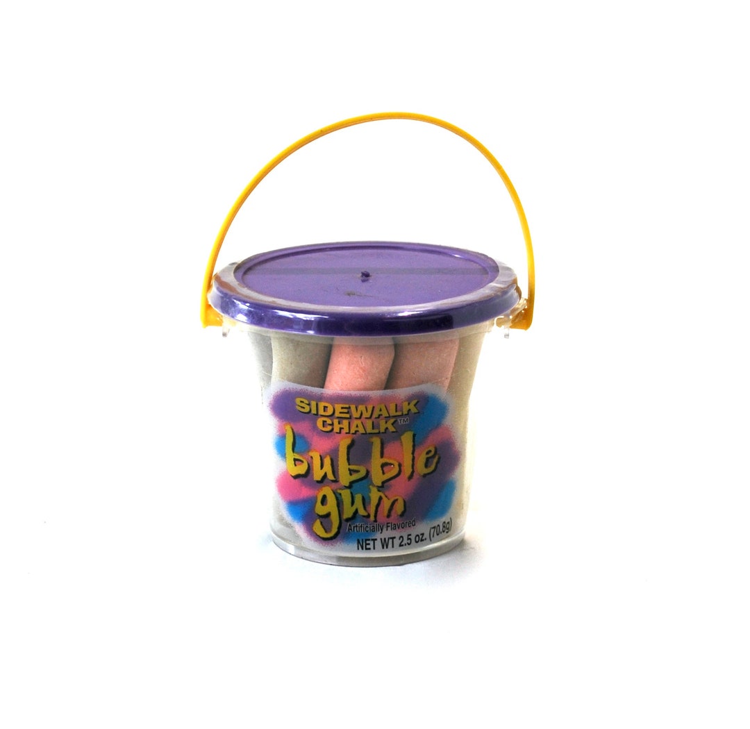 Sidewalk Chalk Bubble Gum Made by the Foreign Candy Company 1995 - Etsy