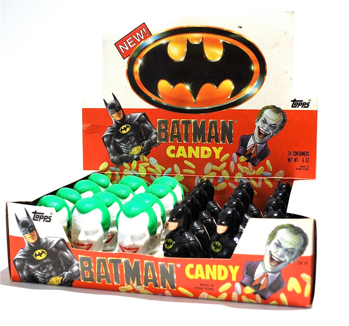 Batman and The Joker Candy Container Set | Etsy