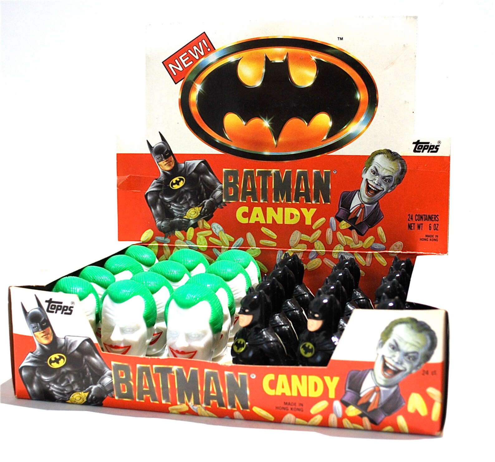 Batman and The Joker Candy Container Set | Etsy