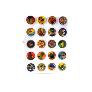 Looney Tunes Pog Collection Set 1-78 Slammers and Pogs WPF Tweety ...