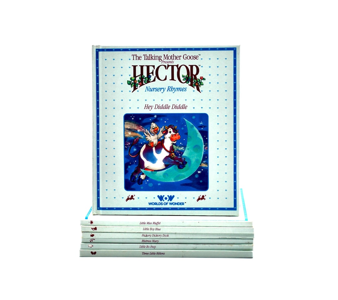 The Talking Mother Goose Hector Nursery Rhyme Book Collection WOW ...