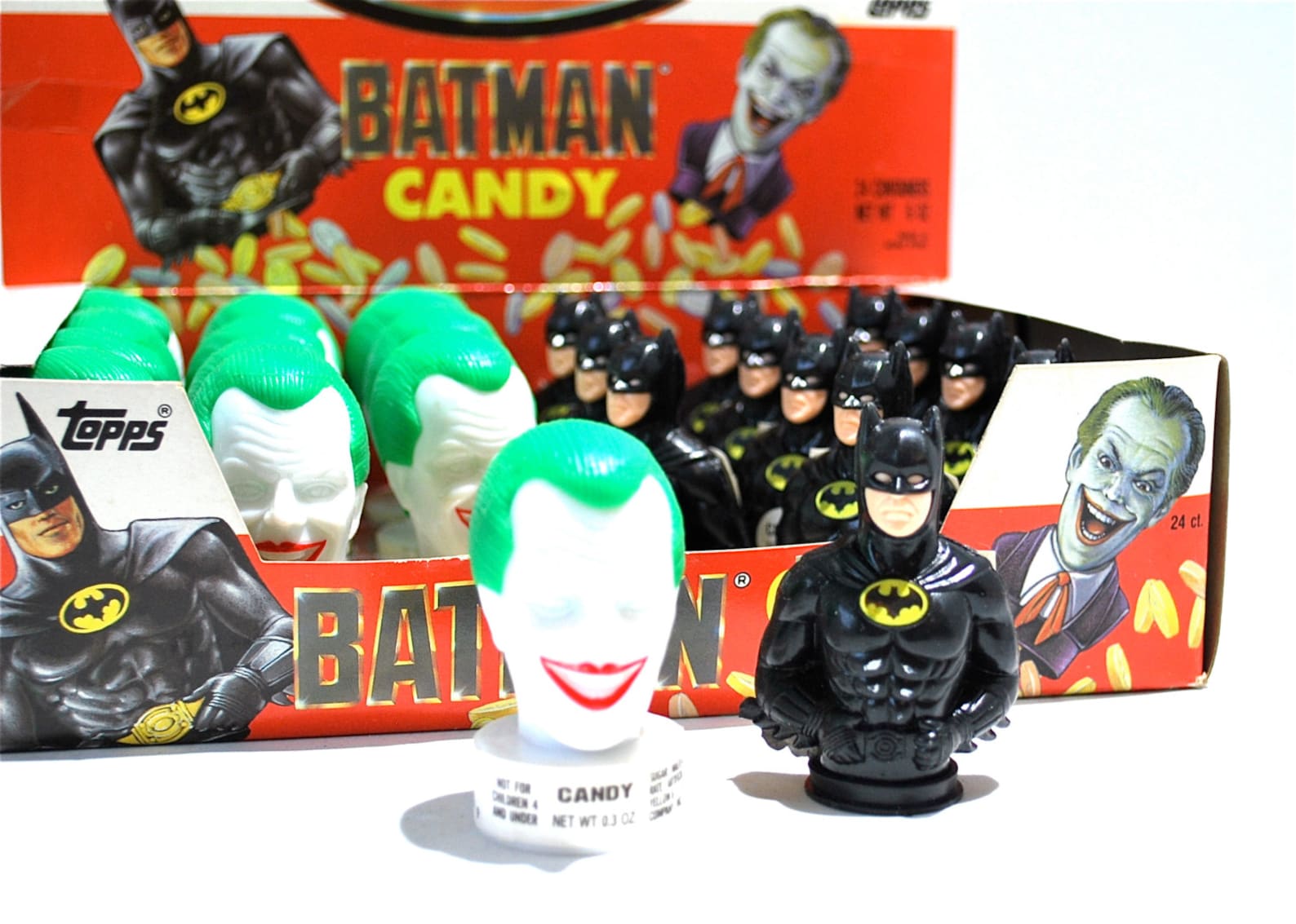 Batman and The Joker Candy Container Set | Etsy