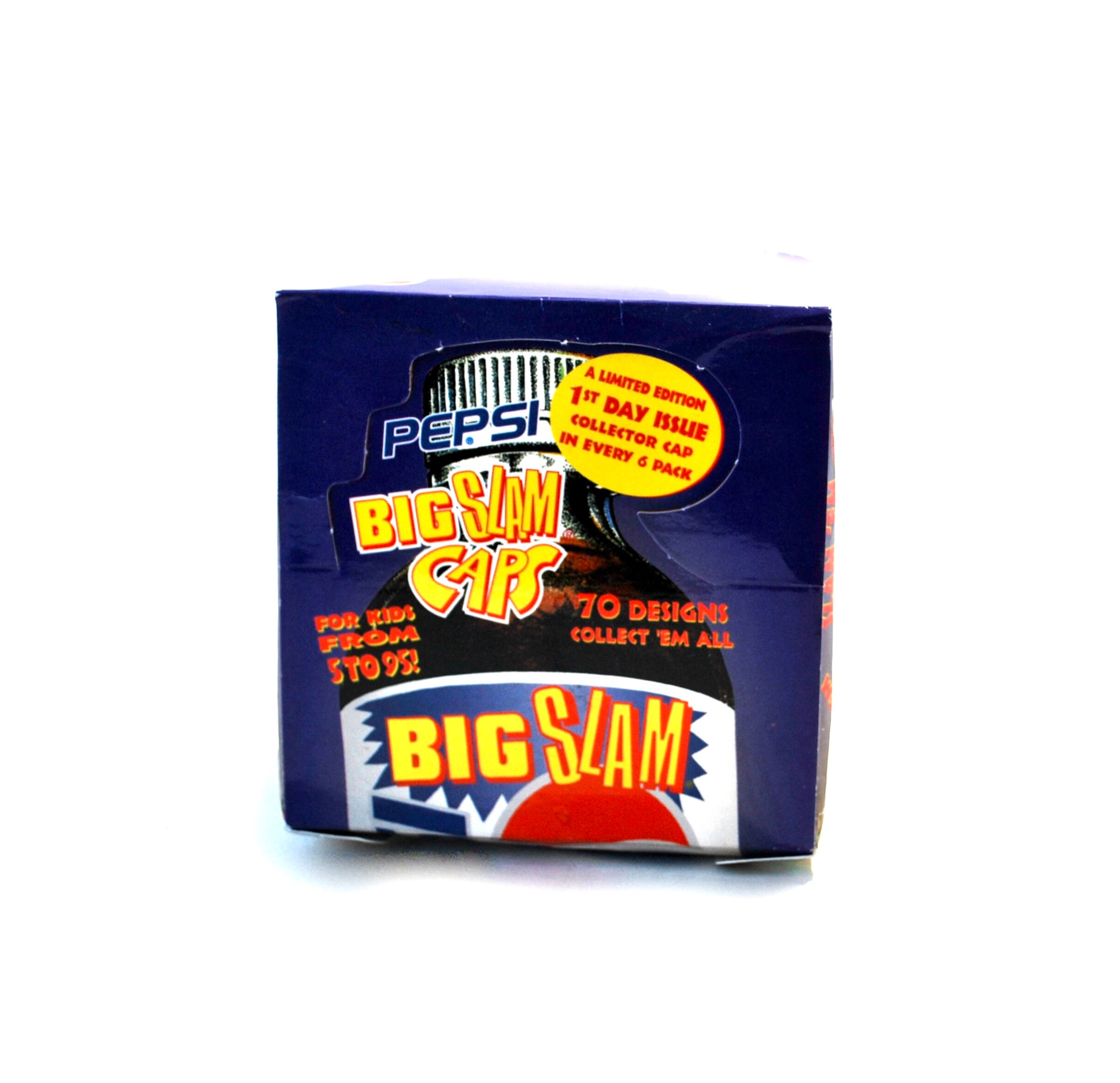 4 Packs of Pepsi Big Slam Caps 1st Day Issue 1995 Pogs - Etsy Canada