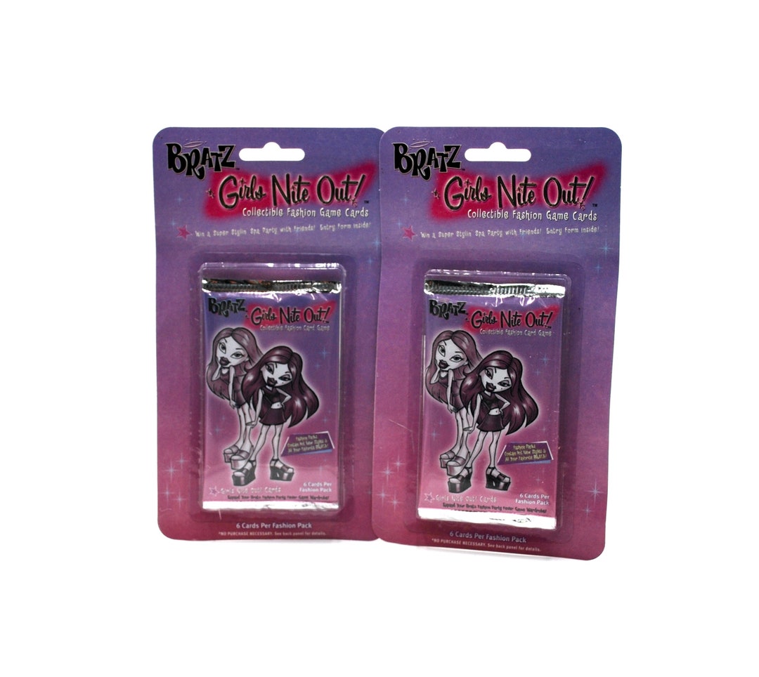 2 Packs Bratz Girls Nite Out! Fashion Game Cards Upper Deck - Etsy