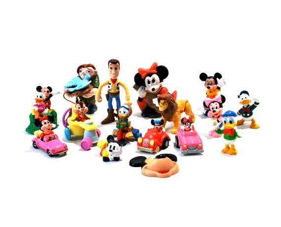 Huge Disney Figure Collection Happy Meal Toys & More Mickey - Etsy