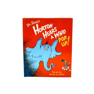 Dr Seuss's Horton Hears A Who Pop Up! Book Pop Ups by David Carter - Etsy