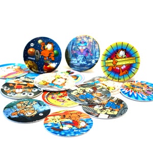 15 Garfield Pogs & Container 1995 Pro Caps Jim Davis - Etsy
