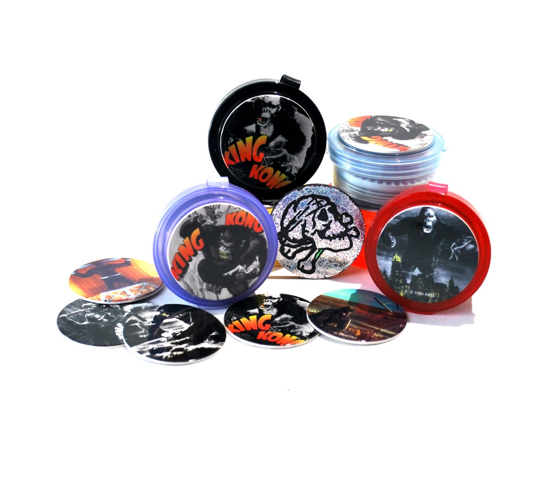 King Kong Pogs and Slammer With Pog Tube - Etsy