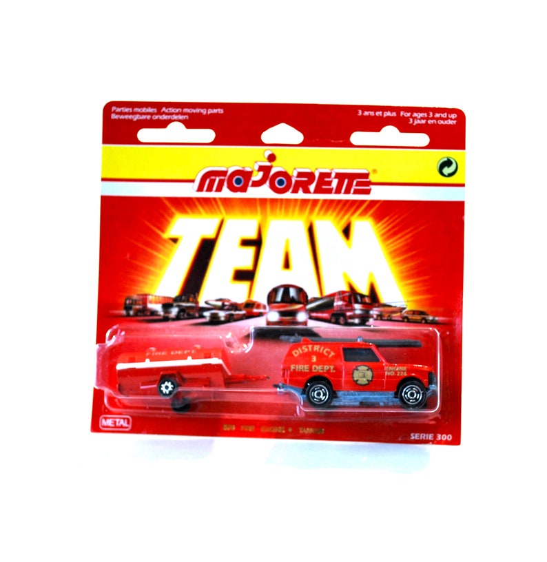 Majorette Collection Fire Engine W/tanker & Shell Oil Tanker | Etsy